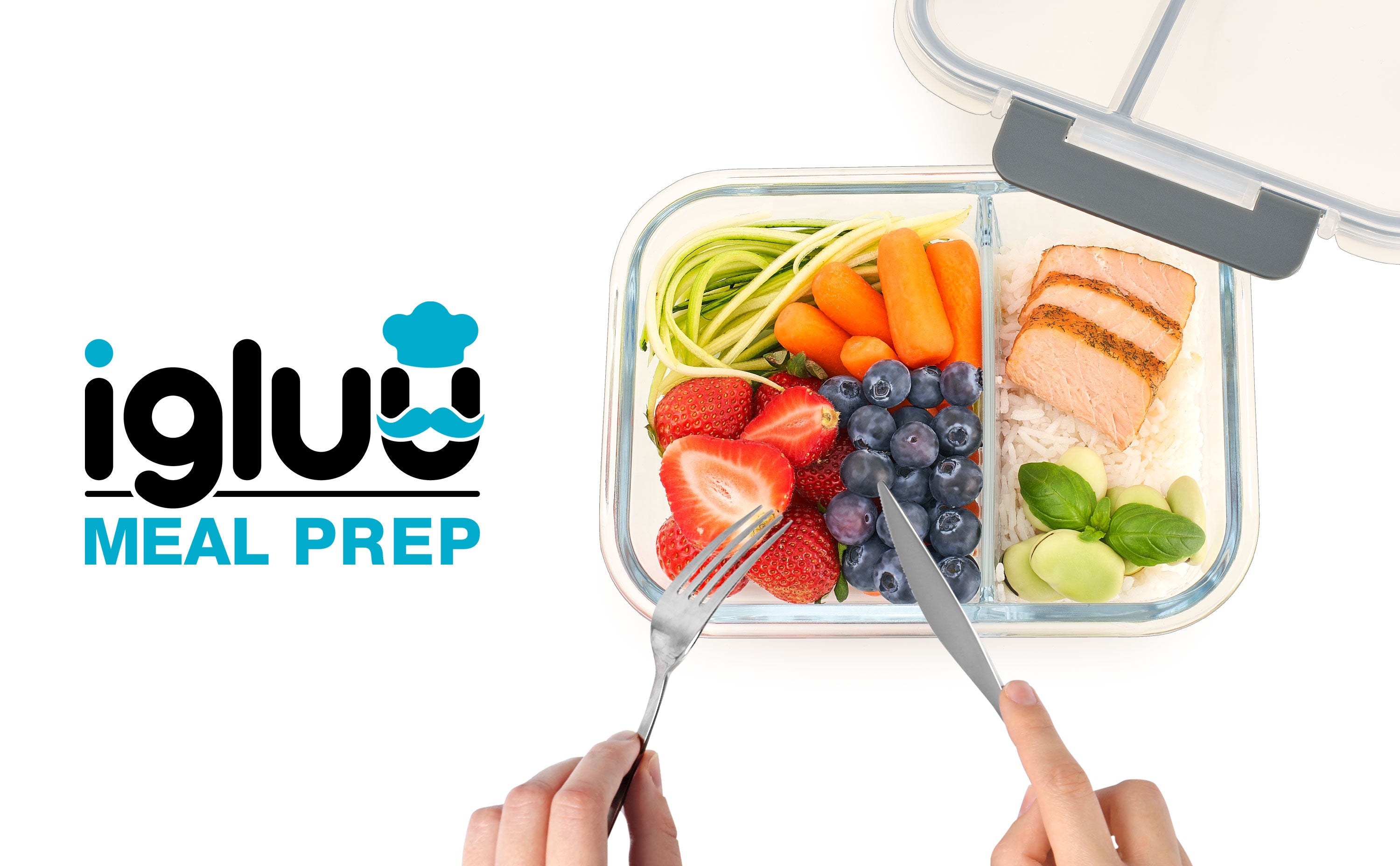 Say Hello To Our New Glass Meal Prep Containers! – Igluu Meal Prep
